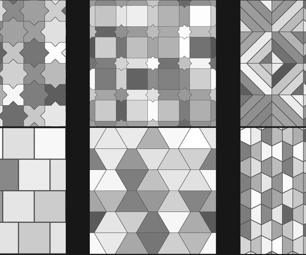 ArtStation - Substance - Tile Set | Brushes