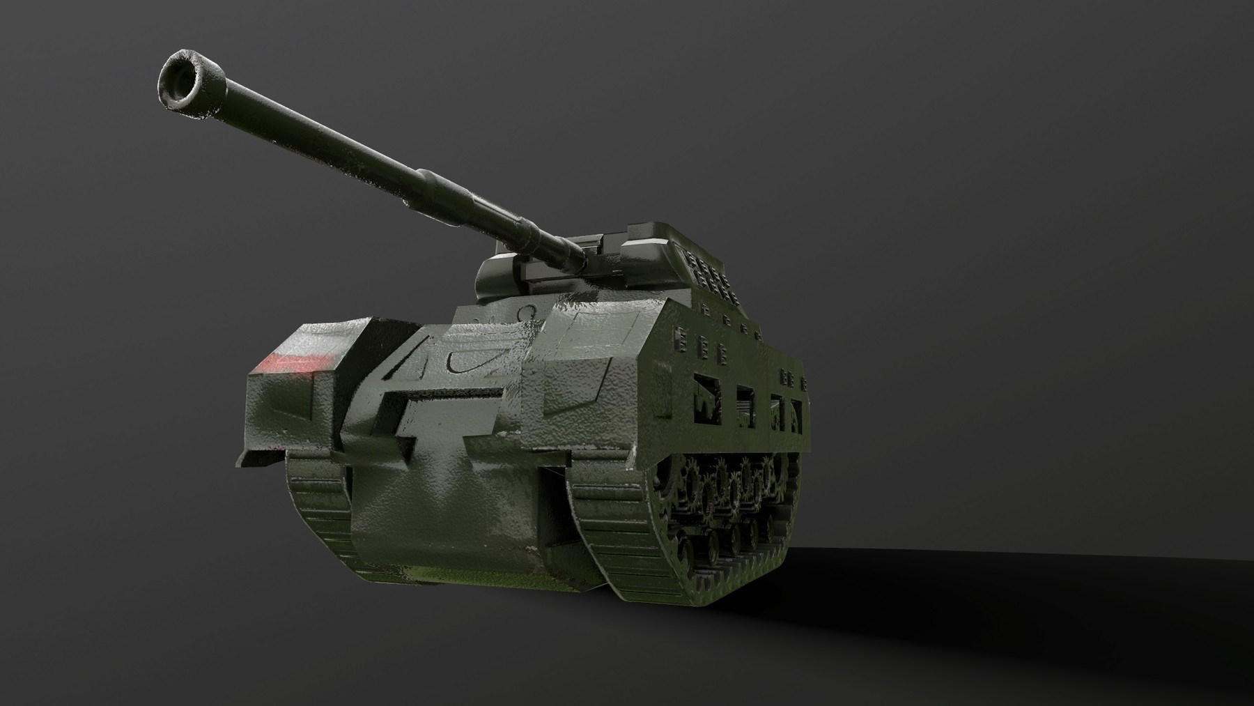 ArtStation - Tank low_poly animated | Resources