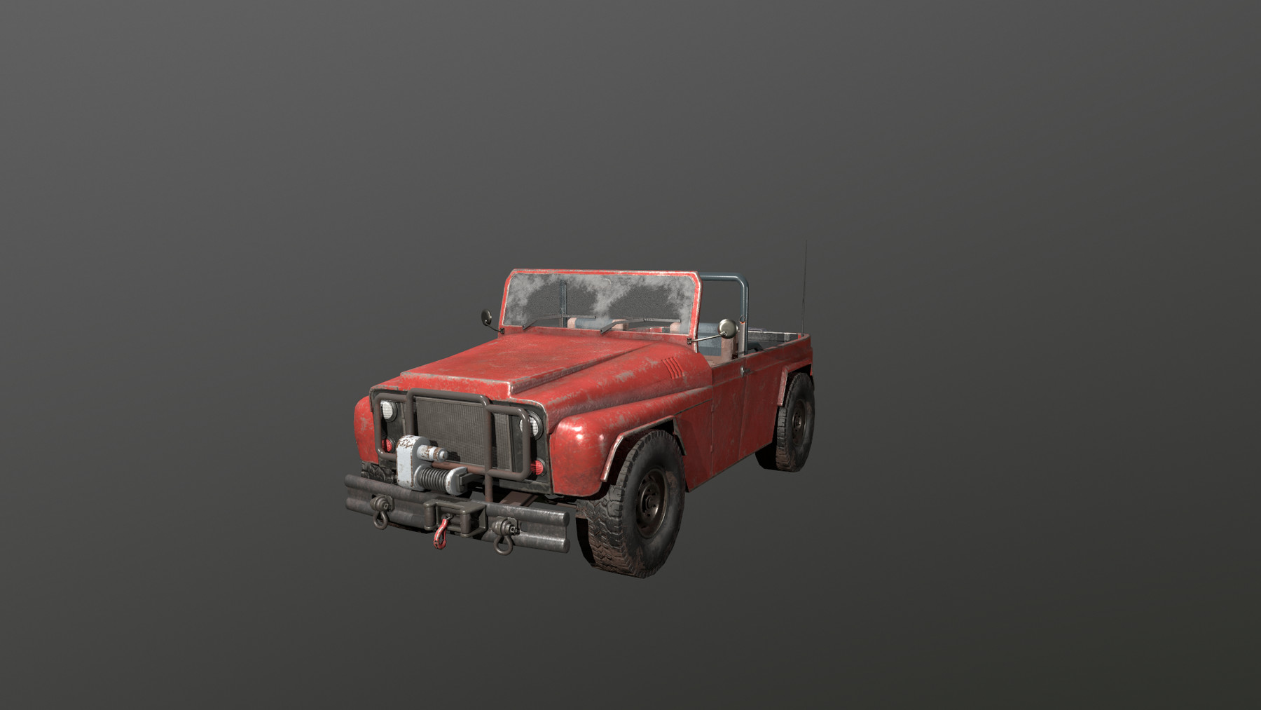 ArtStation - Survival Jeep off road | Game Assets