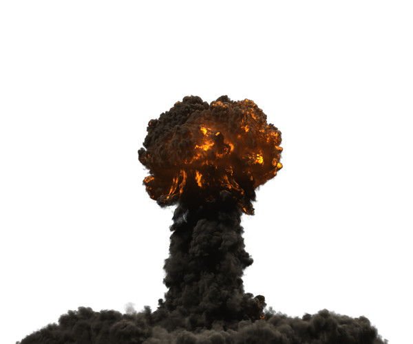 ArtStation - 3dsMax & FumeFx Nuclear Explosion Scene File | Game Assets