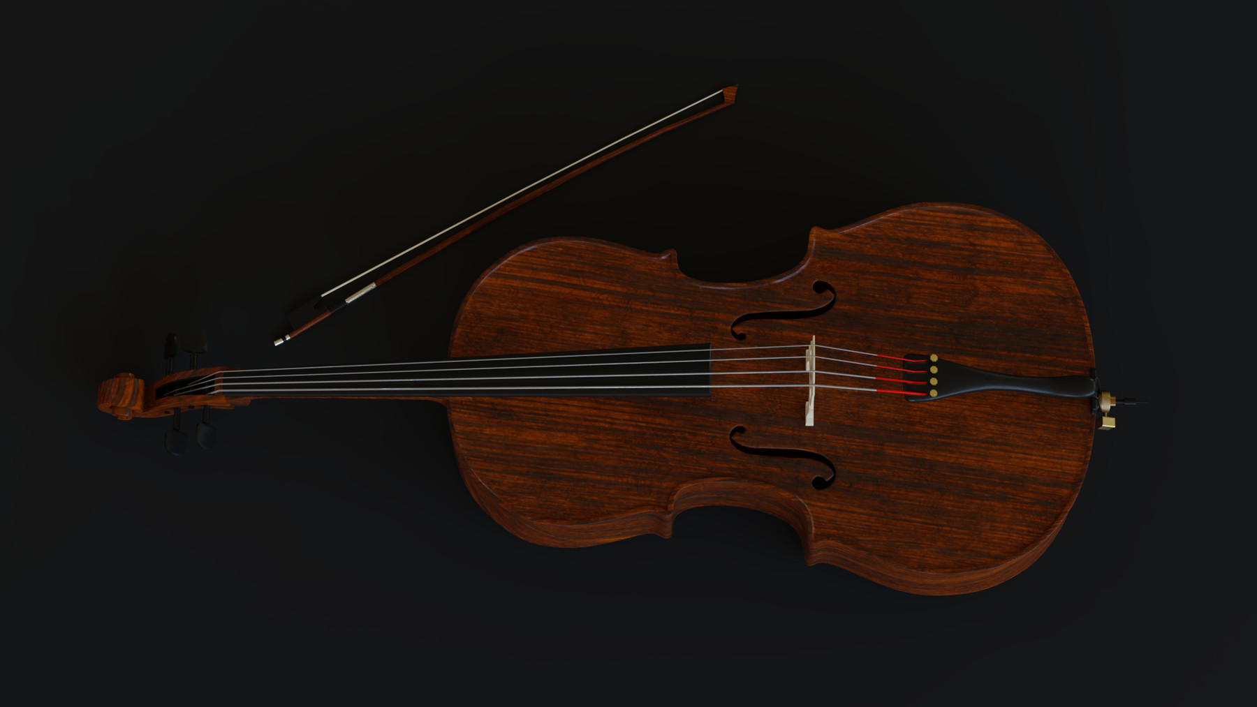 ArtStation - Cello - 3D model prop gameready | Game Assets