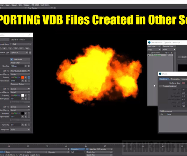 ArtStation - Lightwave 2018 -Volume #1- Getting Started I | Tutorials