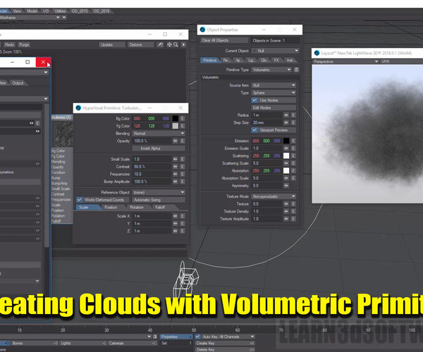 ArtStation - Lightwave 2018 -Volume #1- Getting Started I | Tutorials