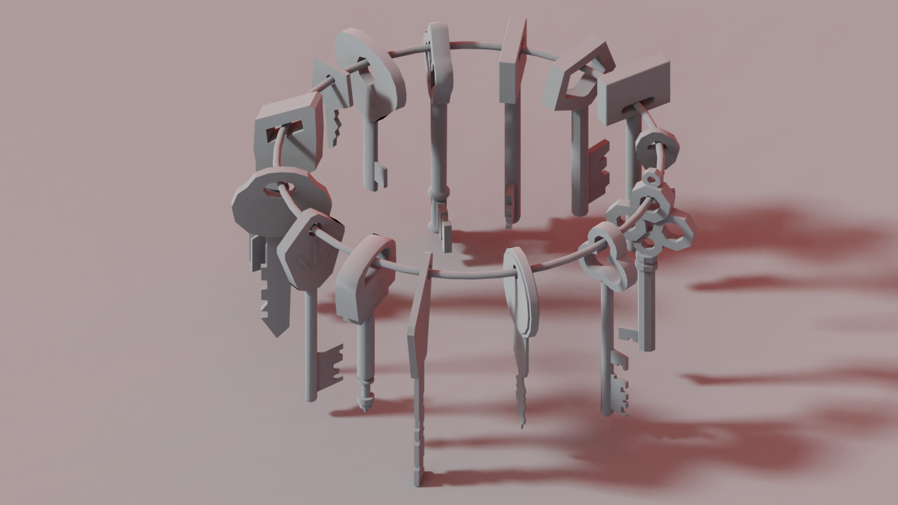 ArtStation - Keys - Low Poly Package | Resources