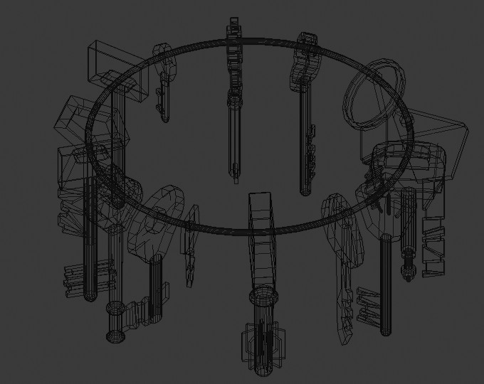 ArtStation - Keys - Low Poly Package | Resources