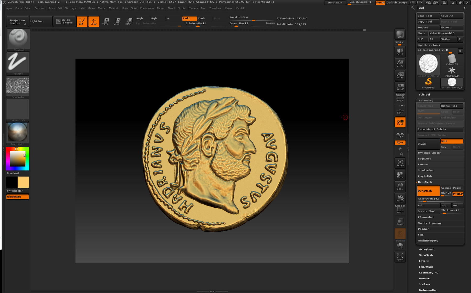 ArtStation - Avgust 3d print coin | Resources
