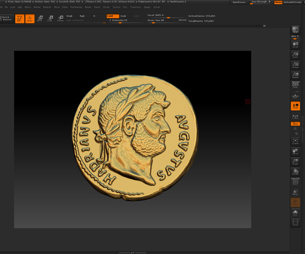 ArtStation - Avgust 3d print coin | Resources