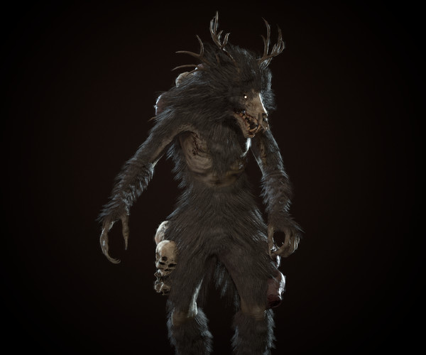 ArtStation - Wendigo | Game Assets