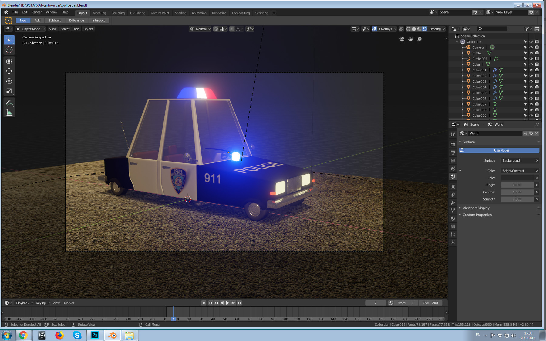 ArtStation - Police car | Resources