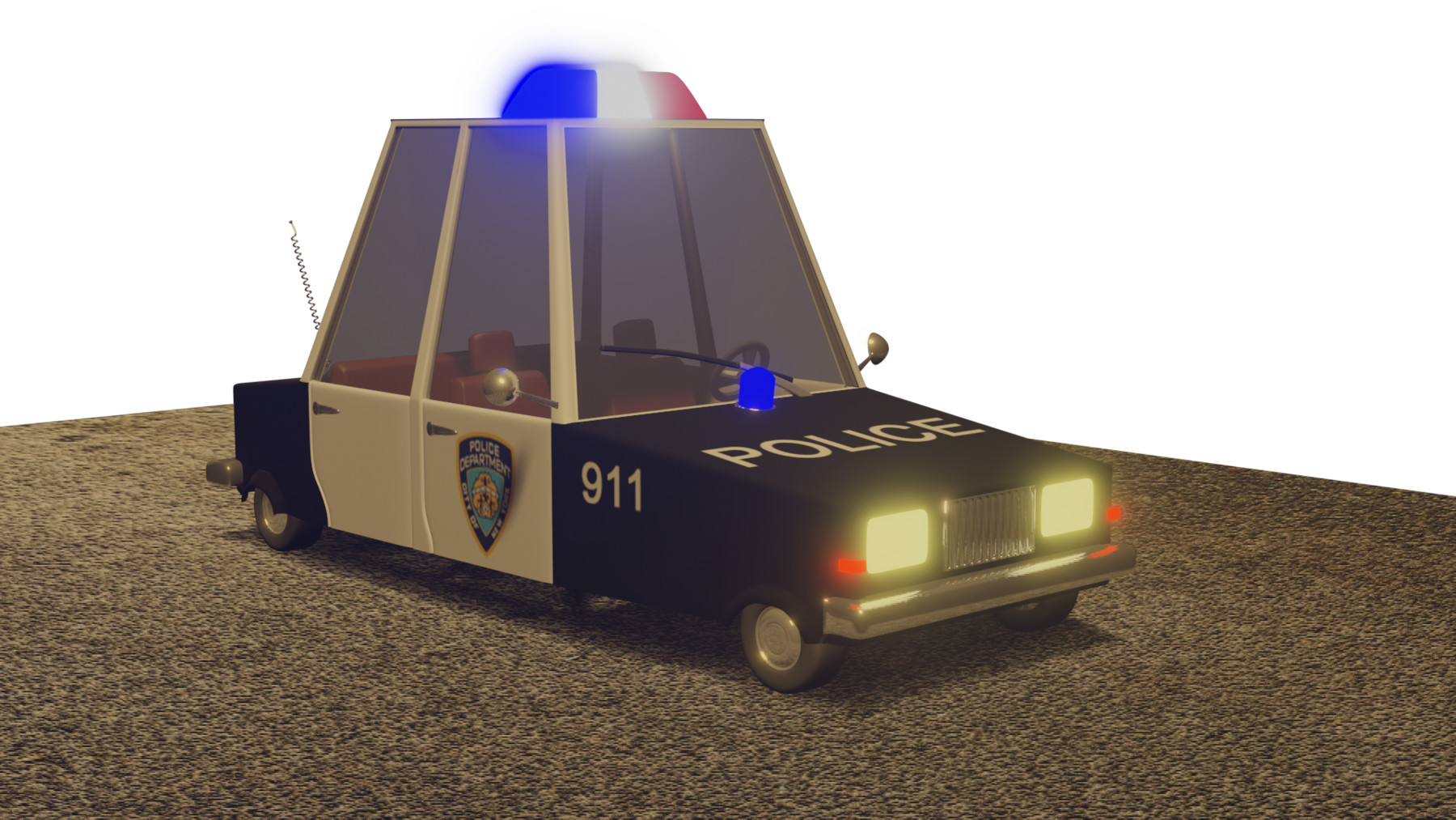 ArtStation - Police car | Resources