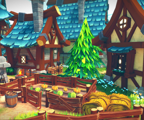 ArtStation - FANTASTIC - Village Pack | Game Assets