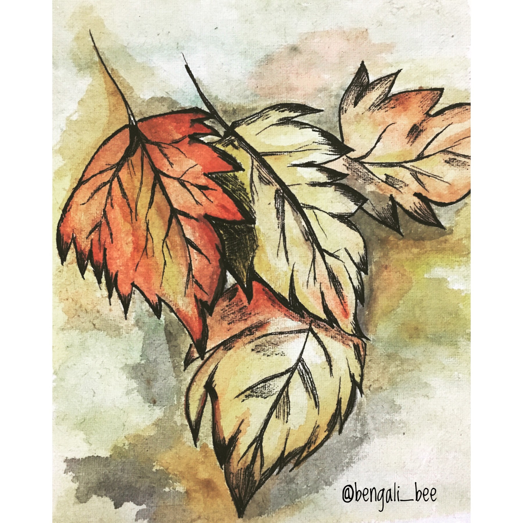 ArtStation - Autumn leaves | Artworks