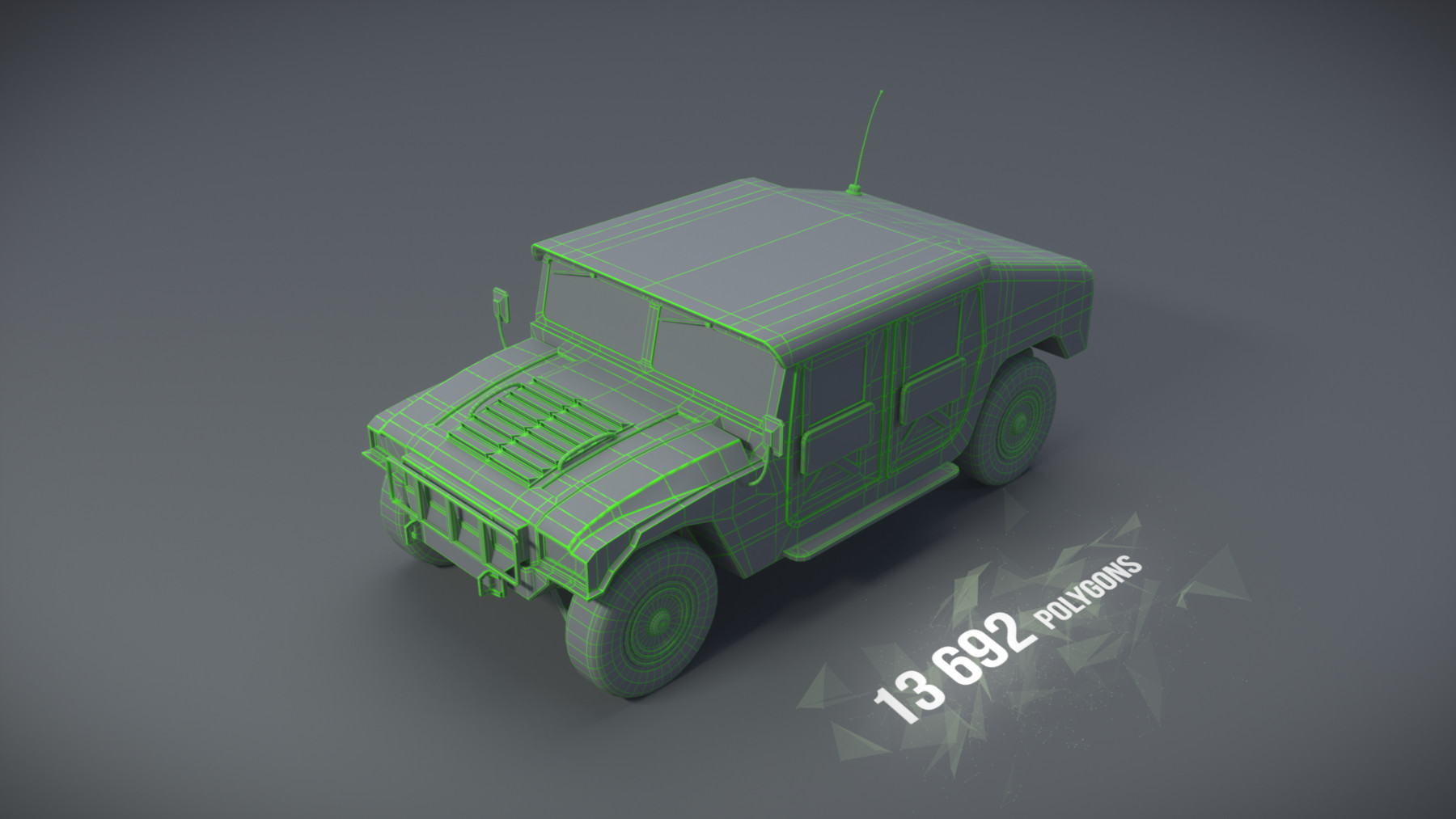 ArtStation - Humvee | Game Assets