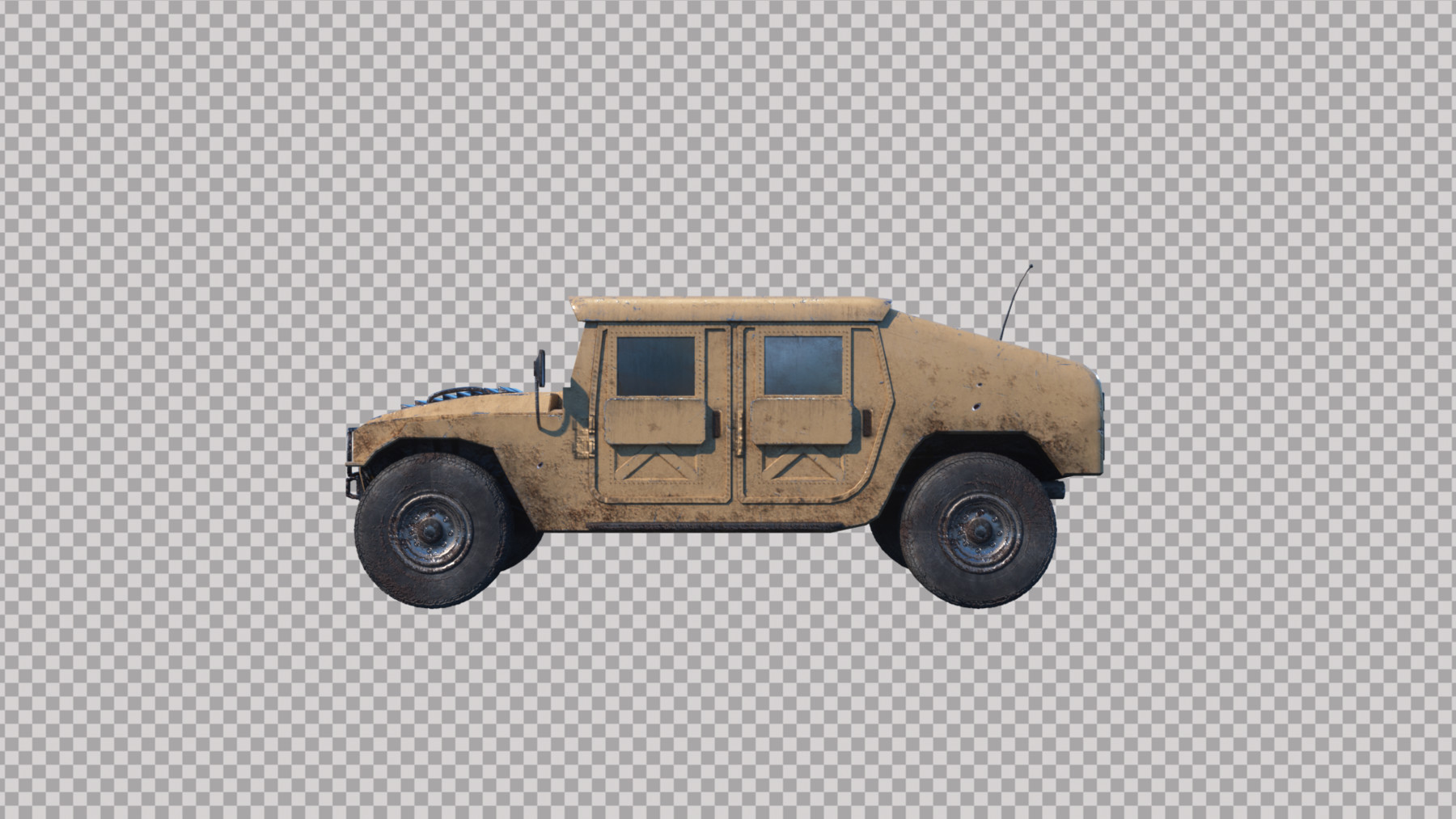 ArtStation - Humvee | Game Assets