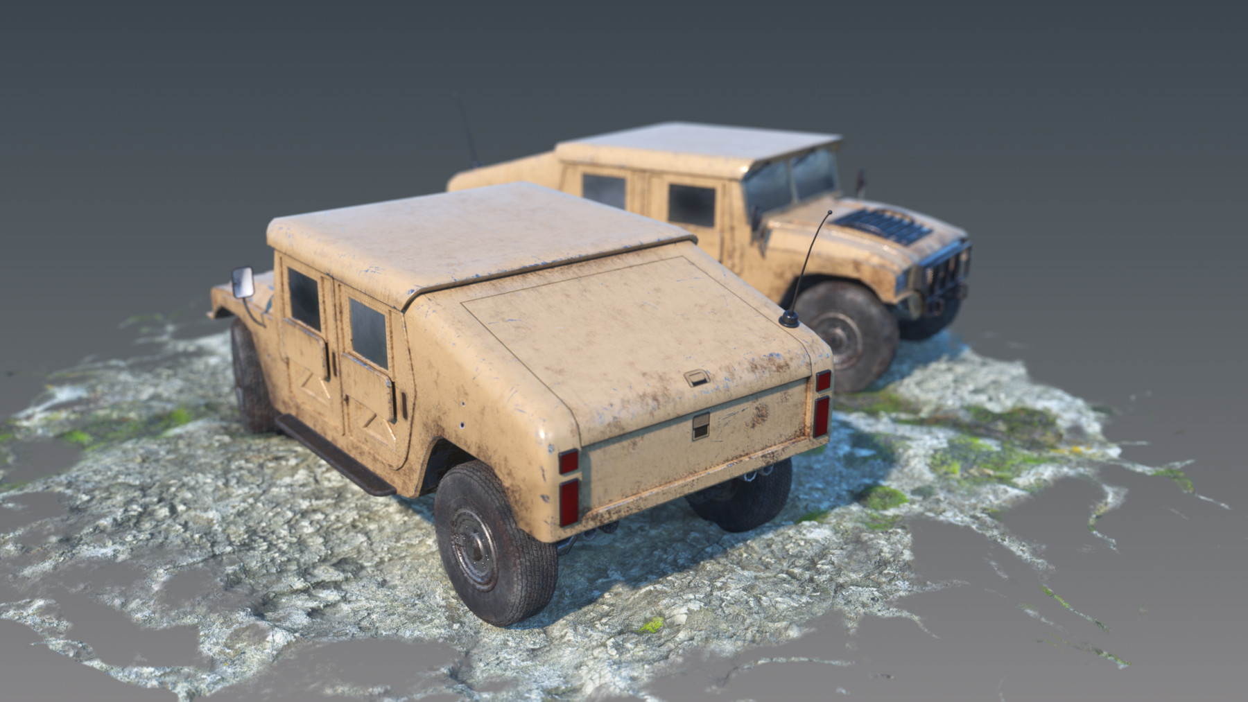 ArtStation - Humvee | Game Assets
