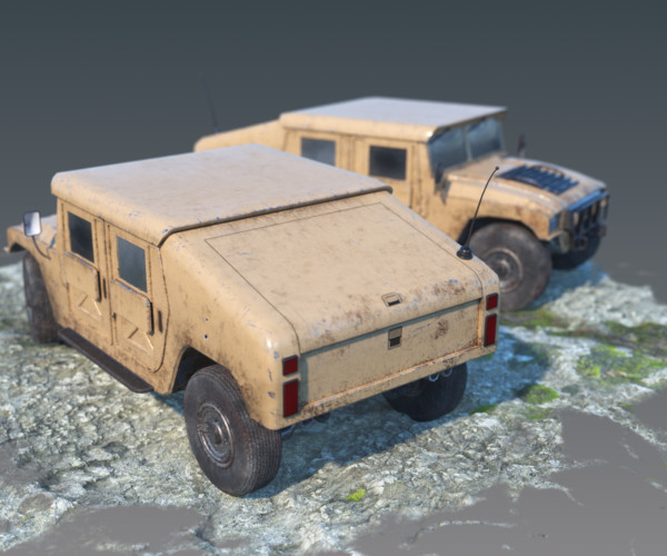 ArtStation - Humvee | Game Assets