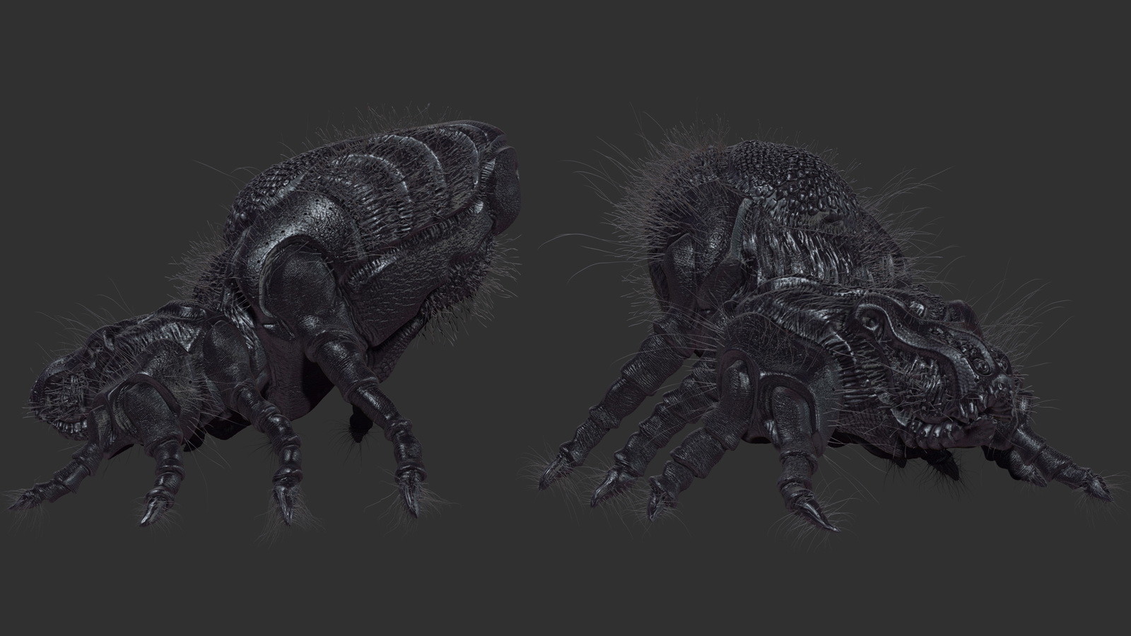 ArtStation - Dustmite 3D Print Ready - .ZPR, .OBJ, .STL files | Resources
