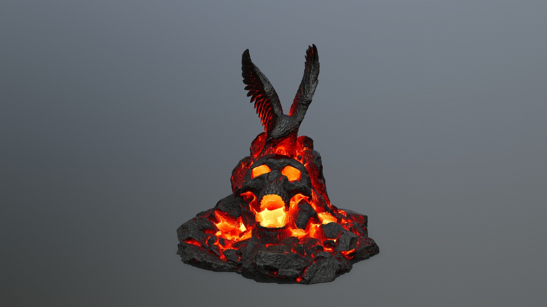 ArtStation - skull gate | Game Assets