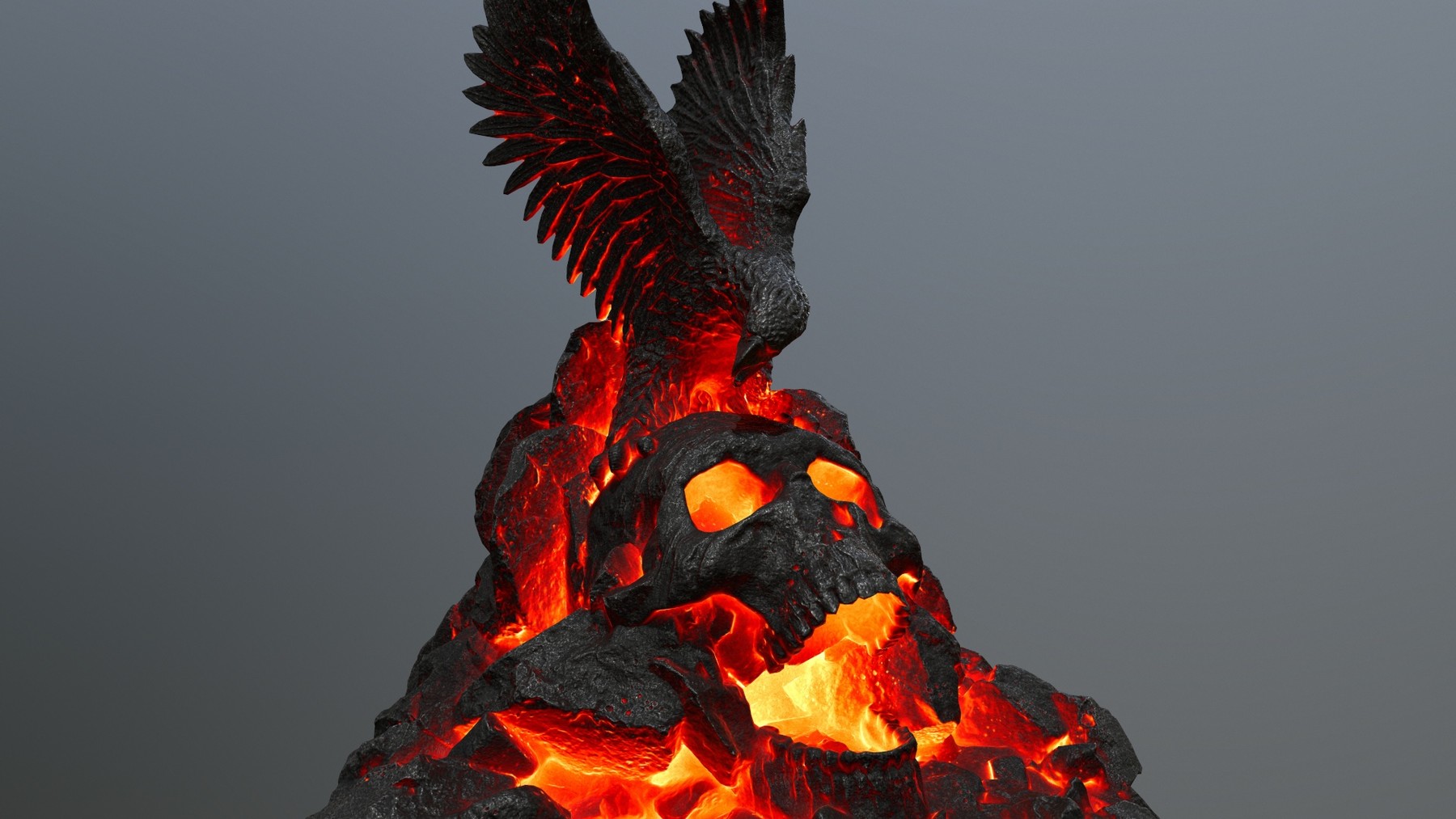 ArtStation - skull gate | Game Assets