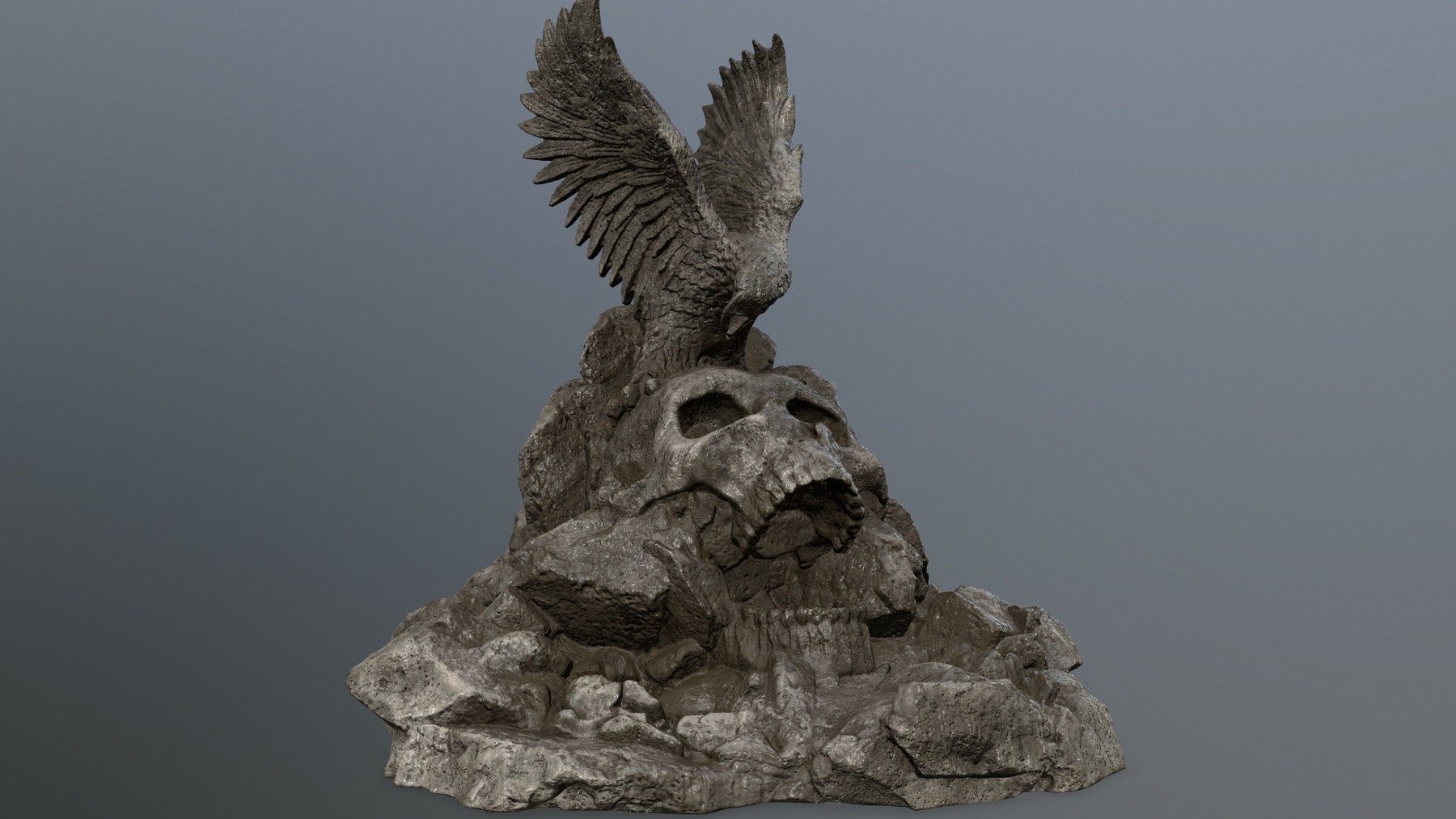 ArtStation - skull gate | Game Assets