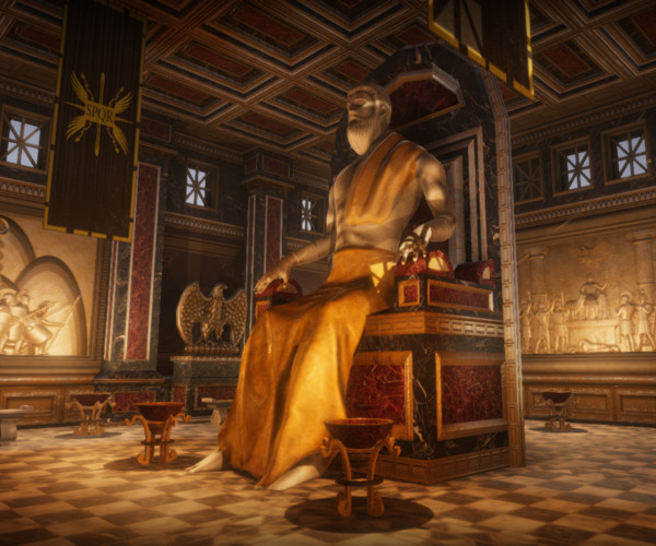 ArtStation - Roman Temple | Game Assets