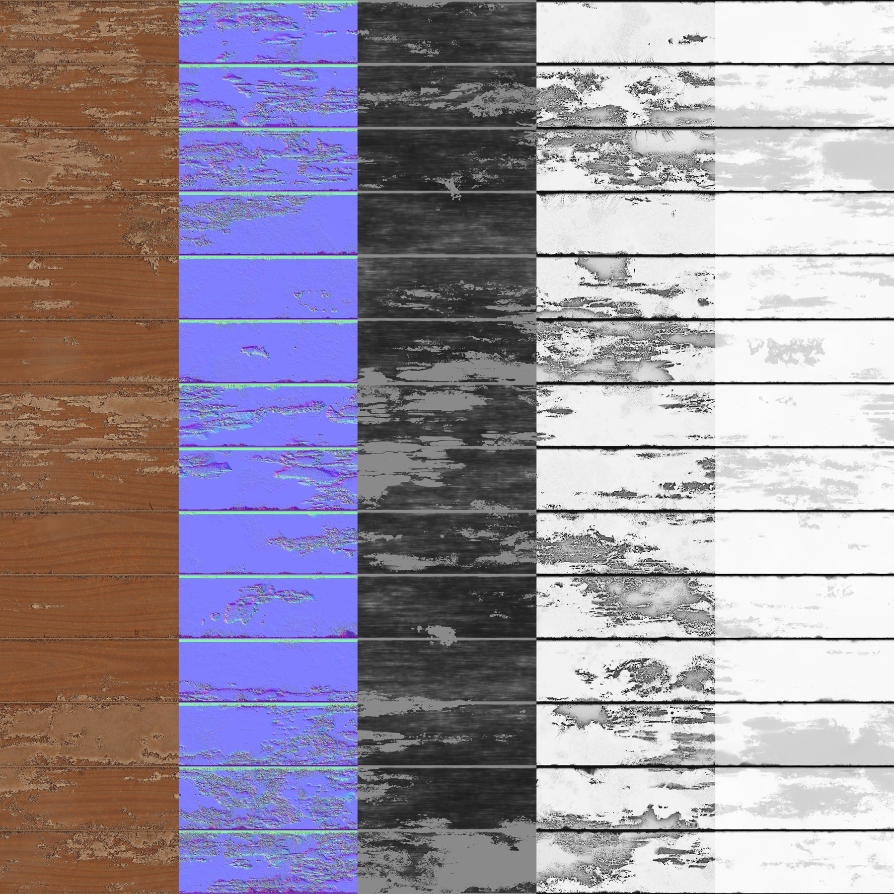 ArtStation - 121. Wood Planks#12 | Game Assets