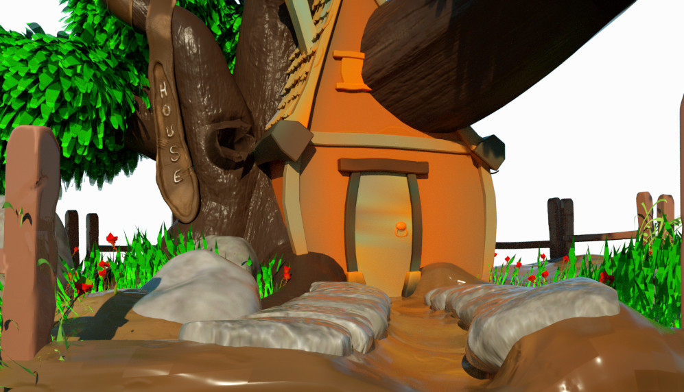 ArtStation - Tree House | Game Assets