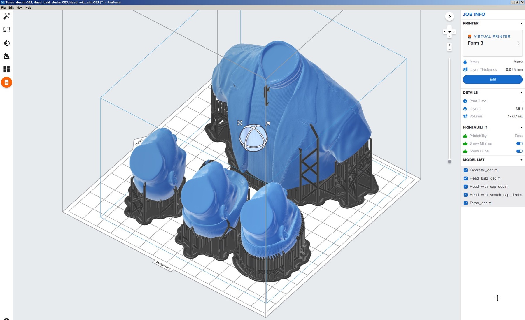 ArtStation - Boxer Bust 3D Print Ready - .ZPR, .OBJ, .STL files | Resources