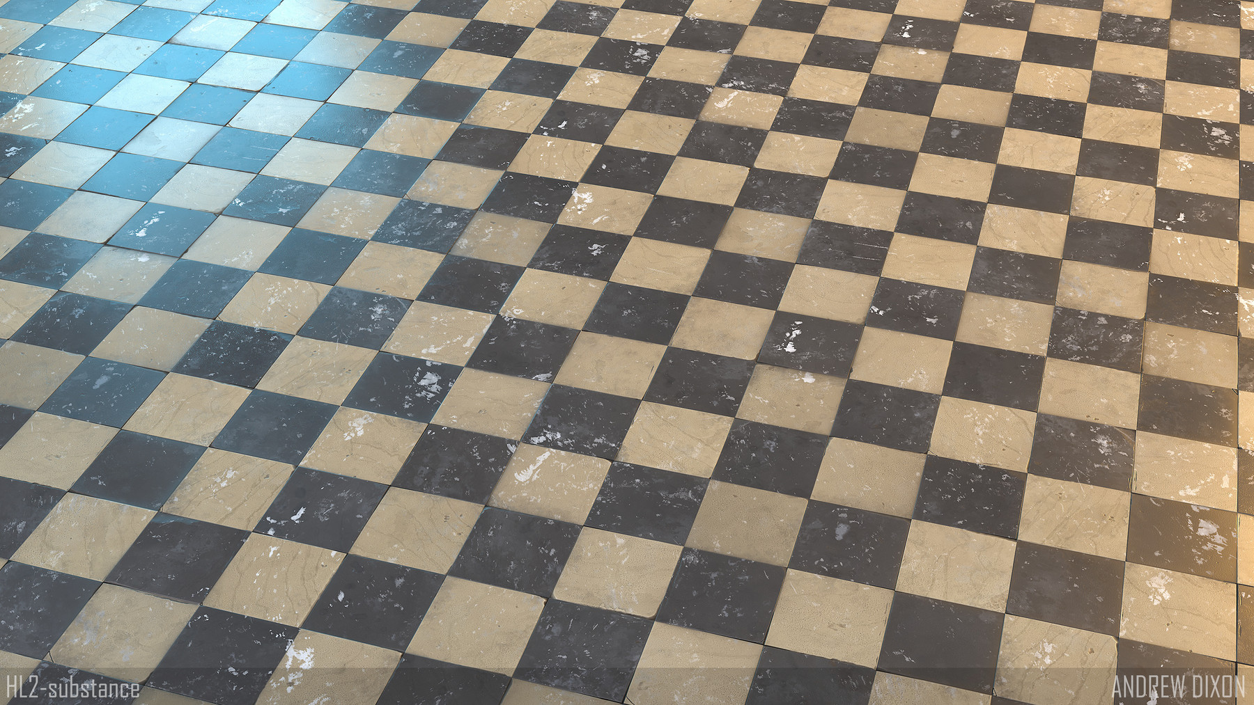 ArtStation - HL2-Substance / Tile Floor 001 SBS Free | Tutorials