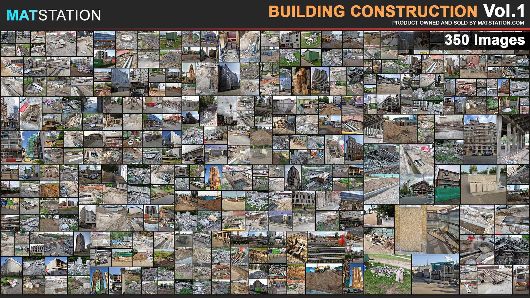 ArtStation - Photo Pack - Building Construction - Vol.1 | Resources