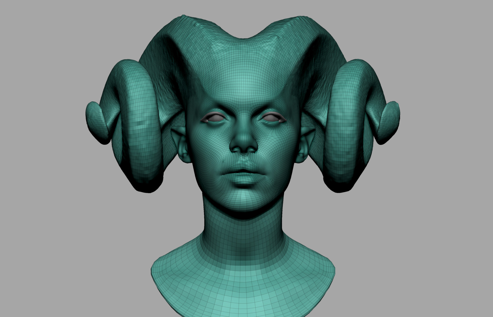 ArtStation - Female Creature Head 02 | Resources