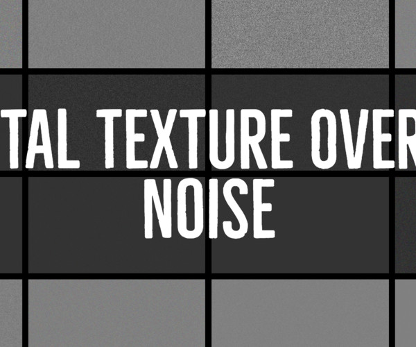 ArtStation - Digital Texture Overlay - Noise | Resources