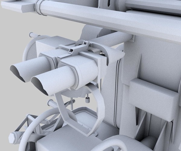 ArtStation - German 37mm SK C30 anti-aircraft gun | Game Assets