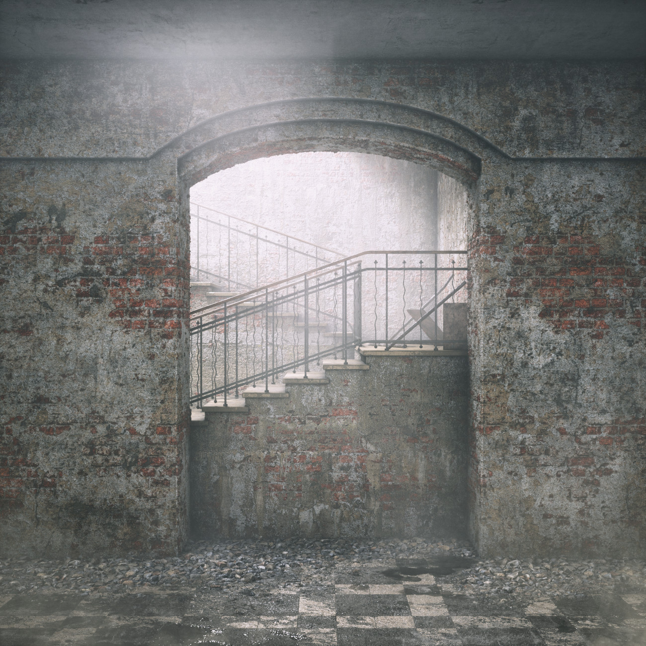 ArtStation - Venice Stairs Horror Game | Game Assets