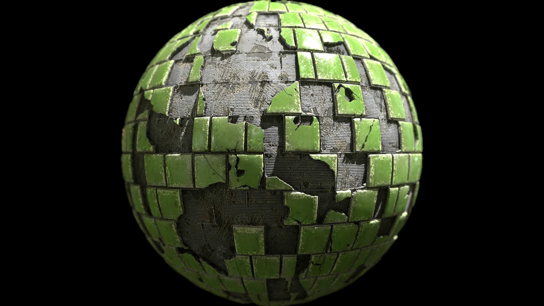 ArtStation - 130. Broken Tiles#07 | Game Assets