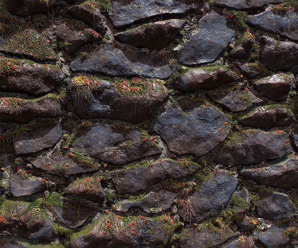 ArtStation - Stone Wall Tutorial [Substance Designer] [Asset] | Resources