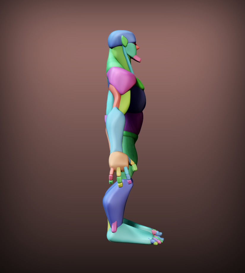 ArtStation - Stylized Male Blocking | Resources