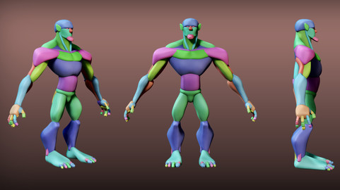 ArtStation - Stylized Female Blocking | Resources
