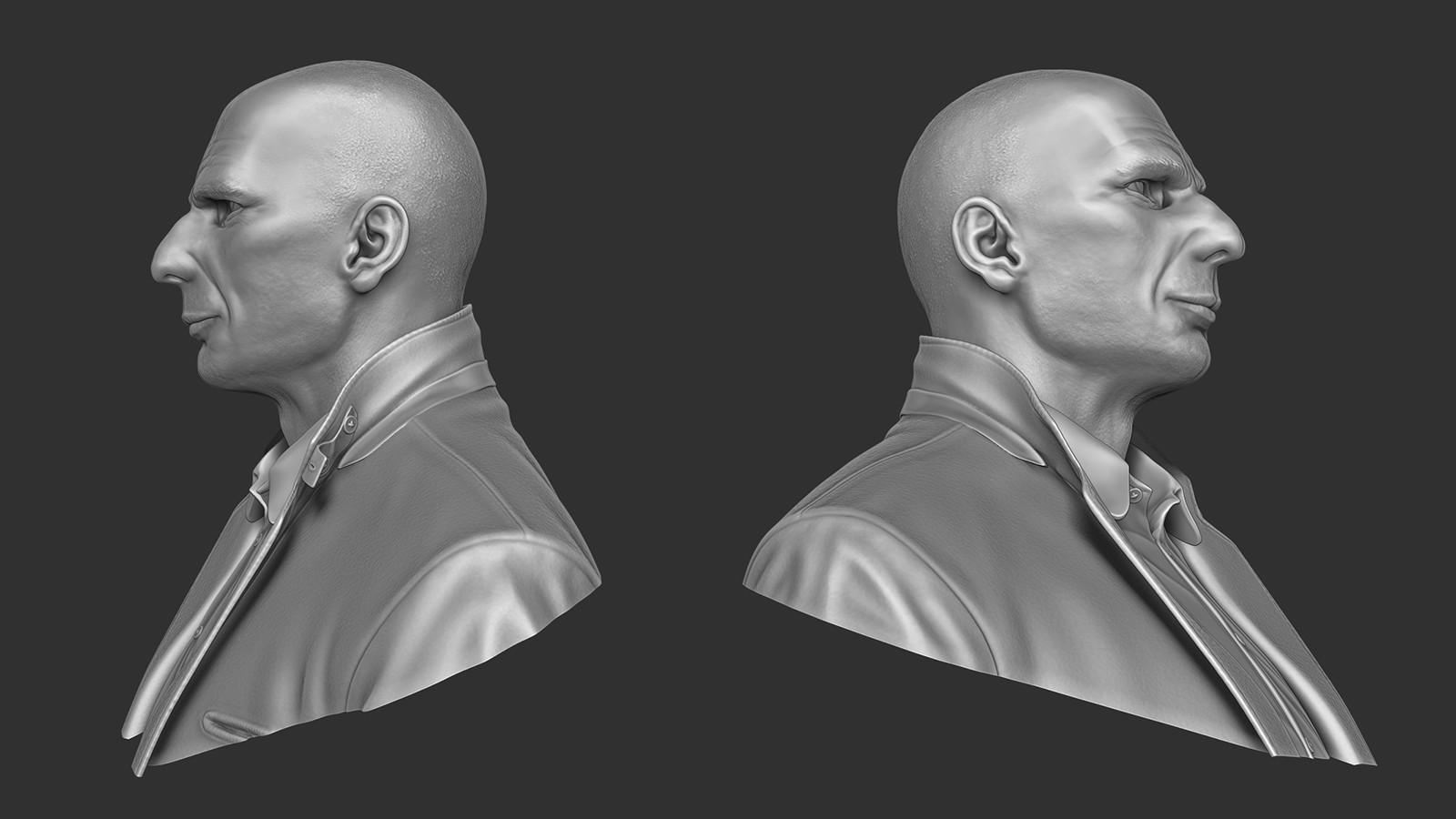 ArtStation - Mr V Bust 3D Print Ready - .ZPR, .OBJ, .STL files | Resources