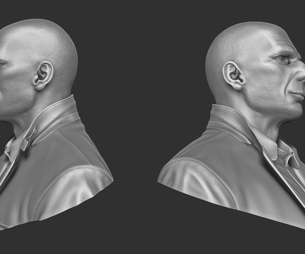 ArtStation - Mr V Bust 3D Print Ready - .ZPR, .OBJ, .STL files | Resources