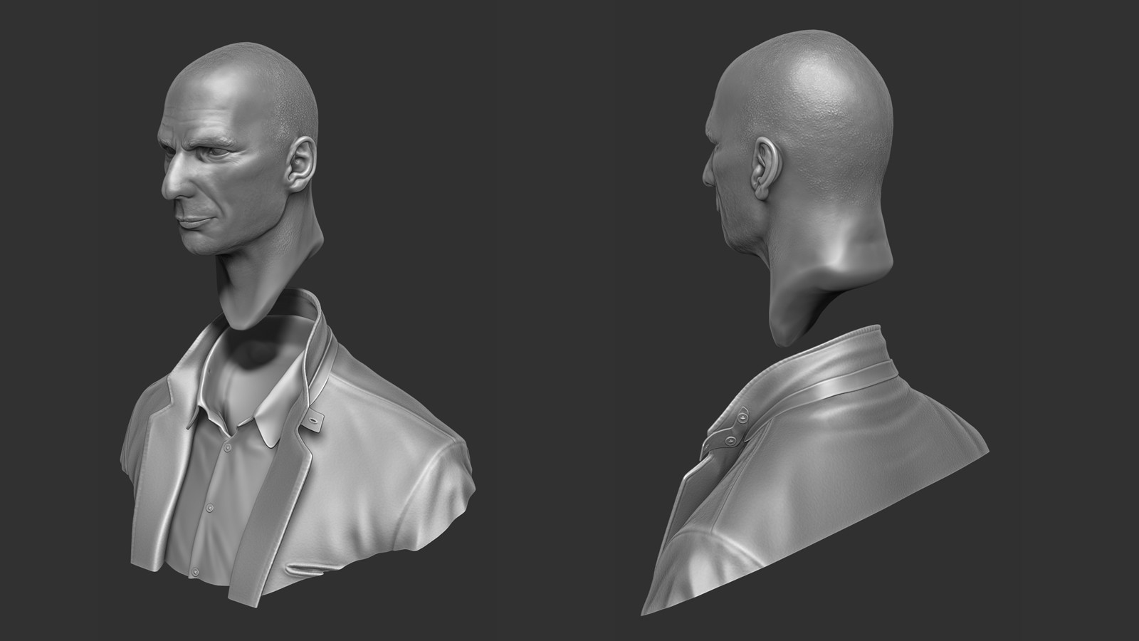 ArtStation - Mr V Bust 3D Print Ready - .ZPR, .OBJ, .STL files | Resources
