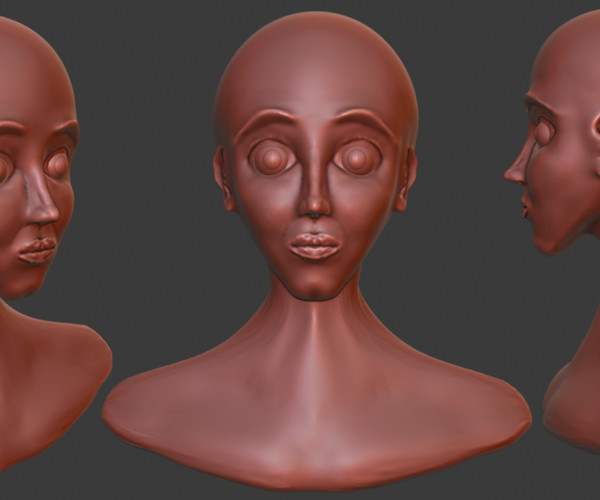 ArtStation - Prototype Head 👽 | Resources