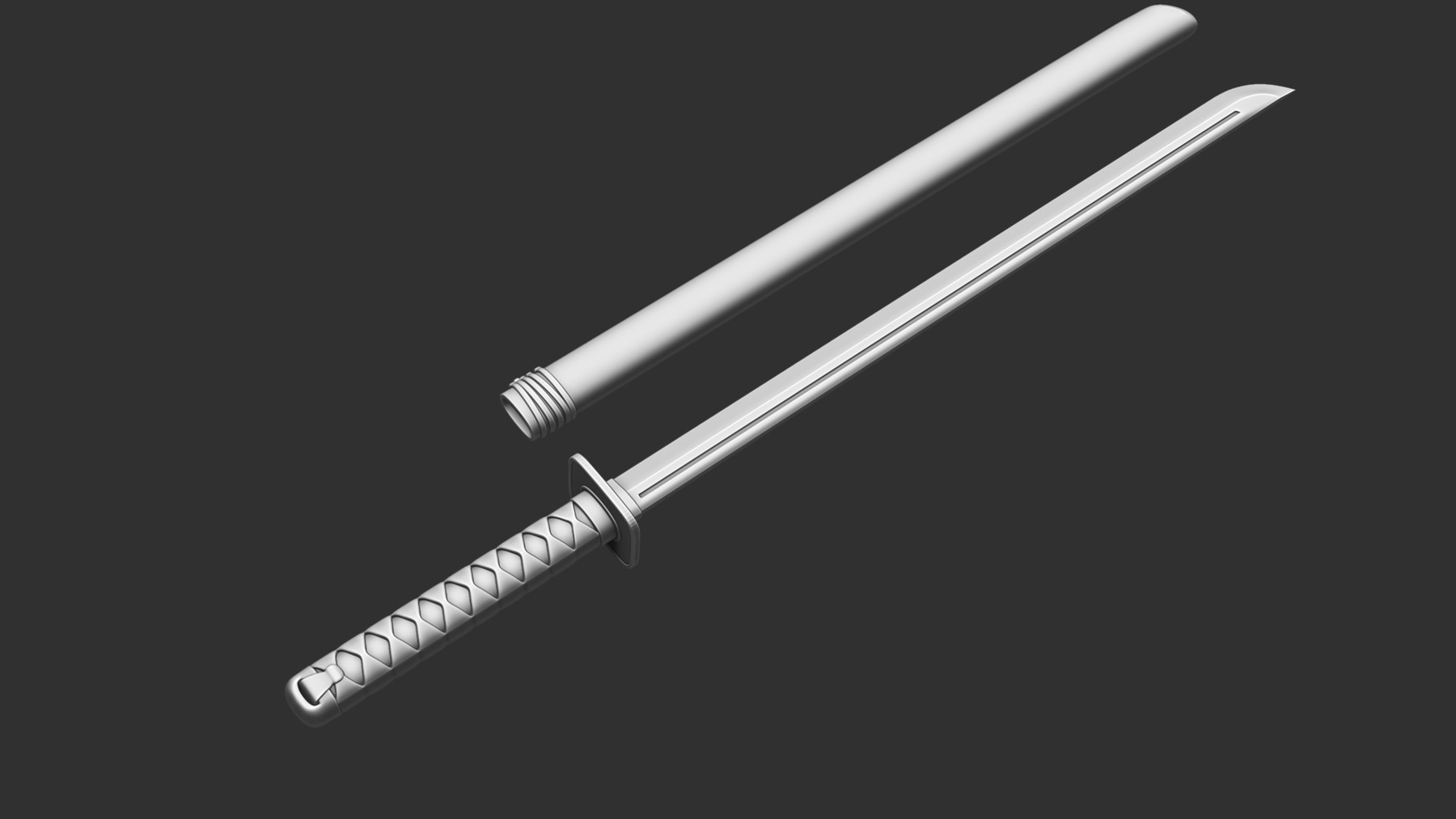 ArtStation - Japanese Weapons Brush Pack for ZBrush | Brushes