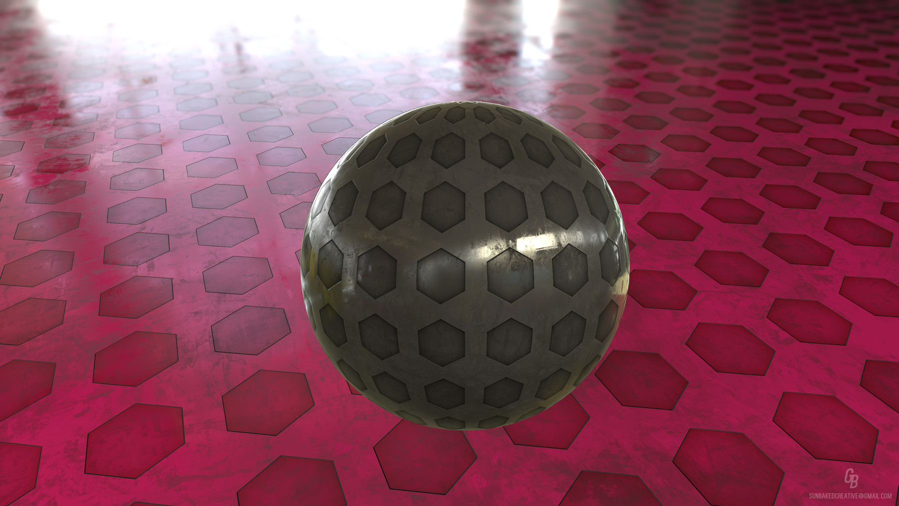 ArtStation - 20 Stylized SciFi Metal Patterns in 1 Smart Material ...