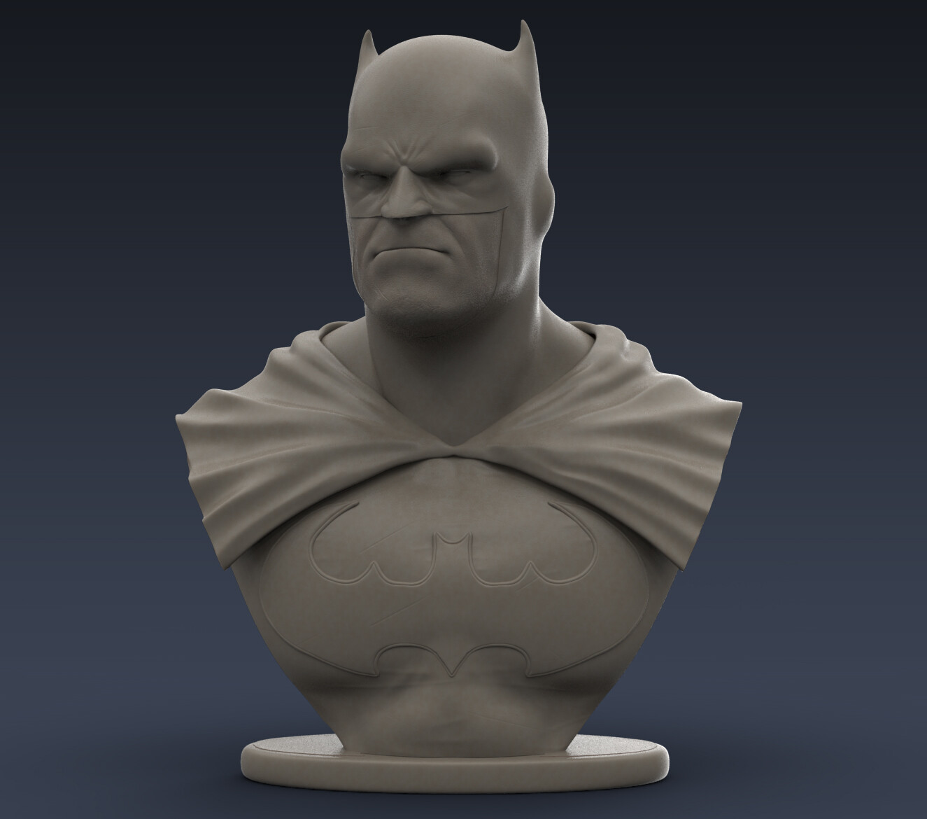 ArtStation - Bust Batman concept by Ariel Olivetti | Game Assets