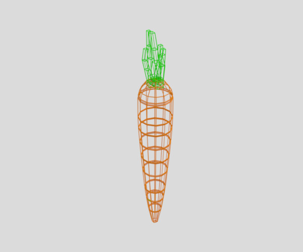 ArtStation - Low Poly Cartoon Carrot | Resources