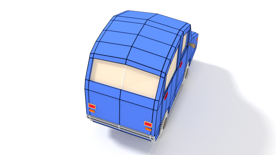 ArtStation - Low Poly Cartoon Car | Resources