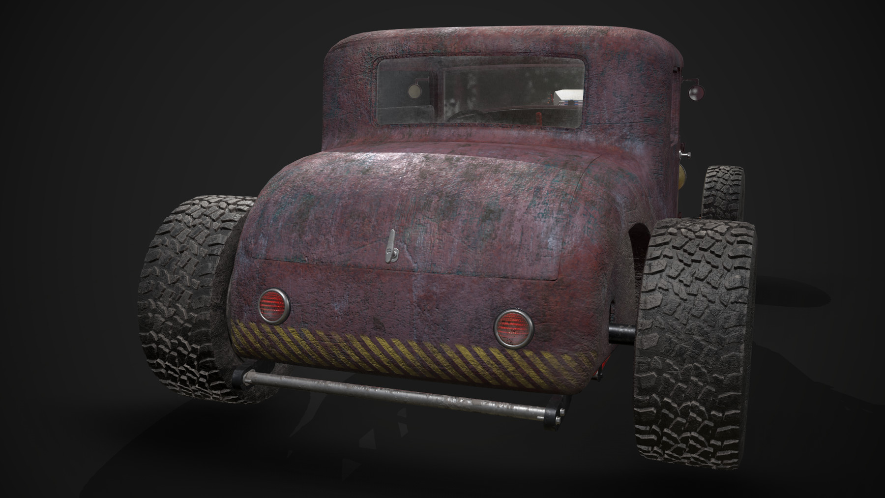 ArtStation - Hot Rod | Game Assets