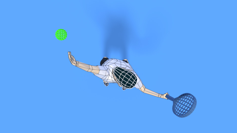 ArtStation - Low Poly Kid Playing Tennis | Resources