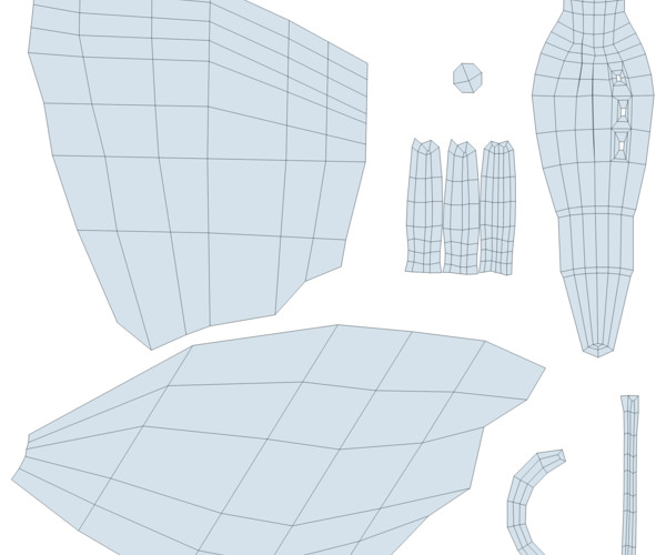 ArtStation - Low Poly Cartoon Yellow Butterfly | Resources